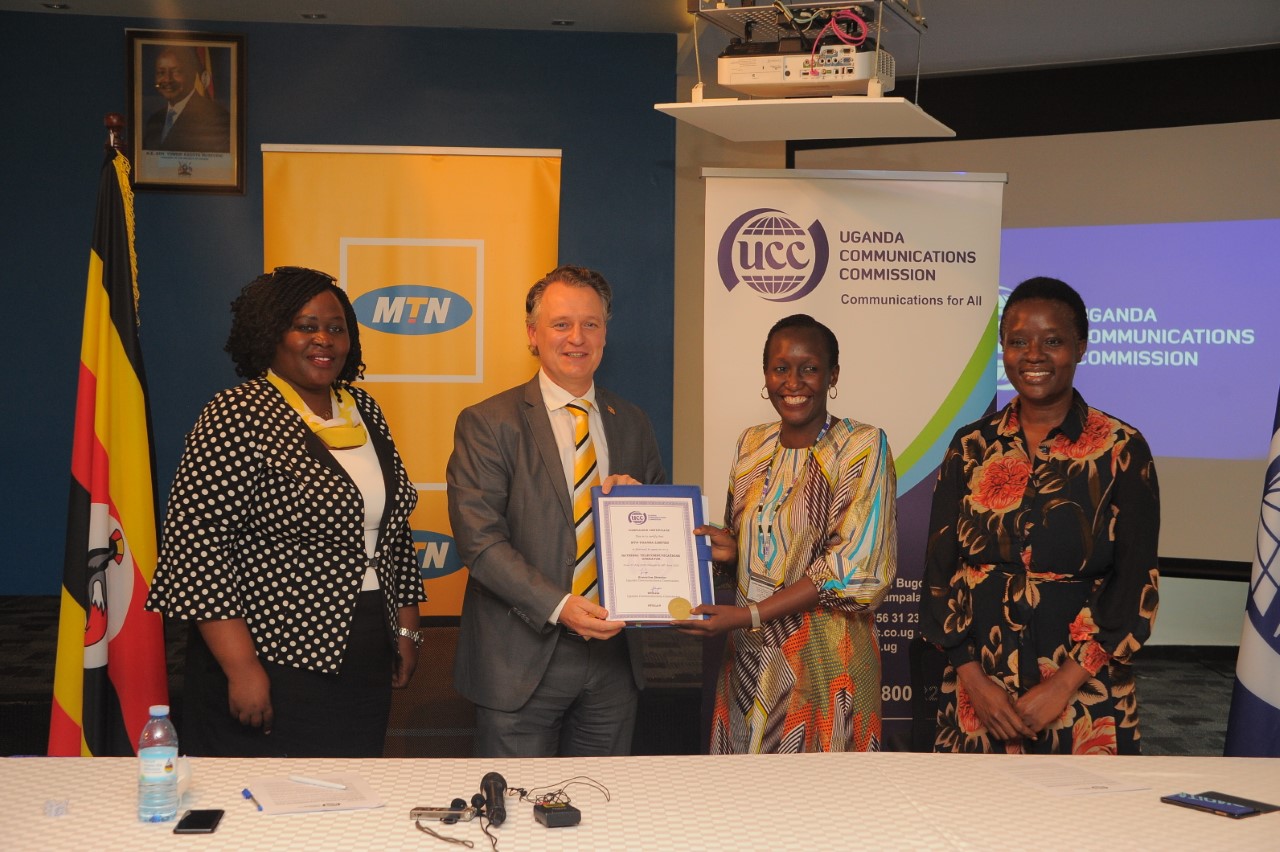 Telecom Giant MTN Uganda, UCC officially sign License Renewal Agreement ...