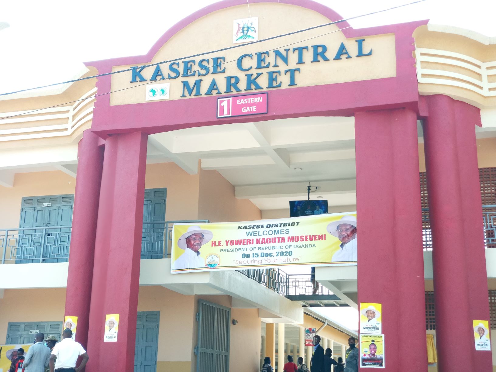 Museveni Commissions UGX14.9Bn Modern Market in Kasese