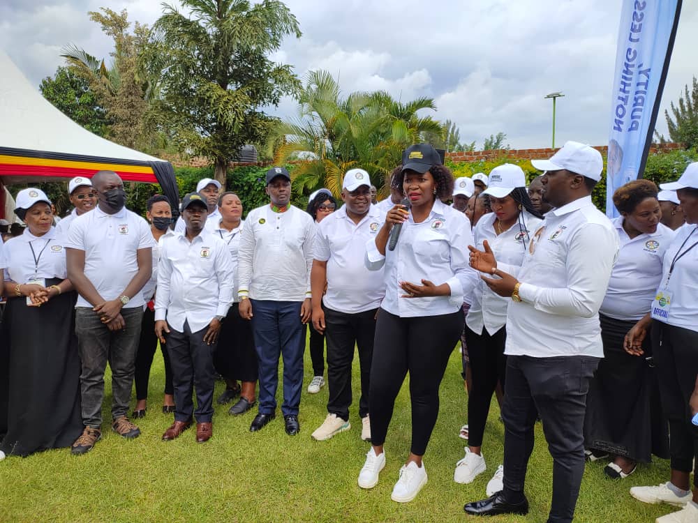 Team Chairman MK Project, Ministers ; Namuganza , Kabanda Urge Ugandans ...