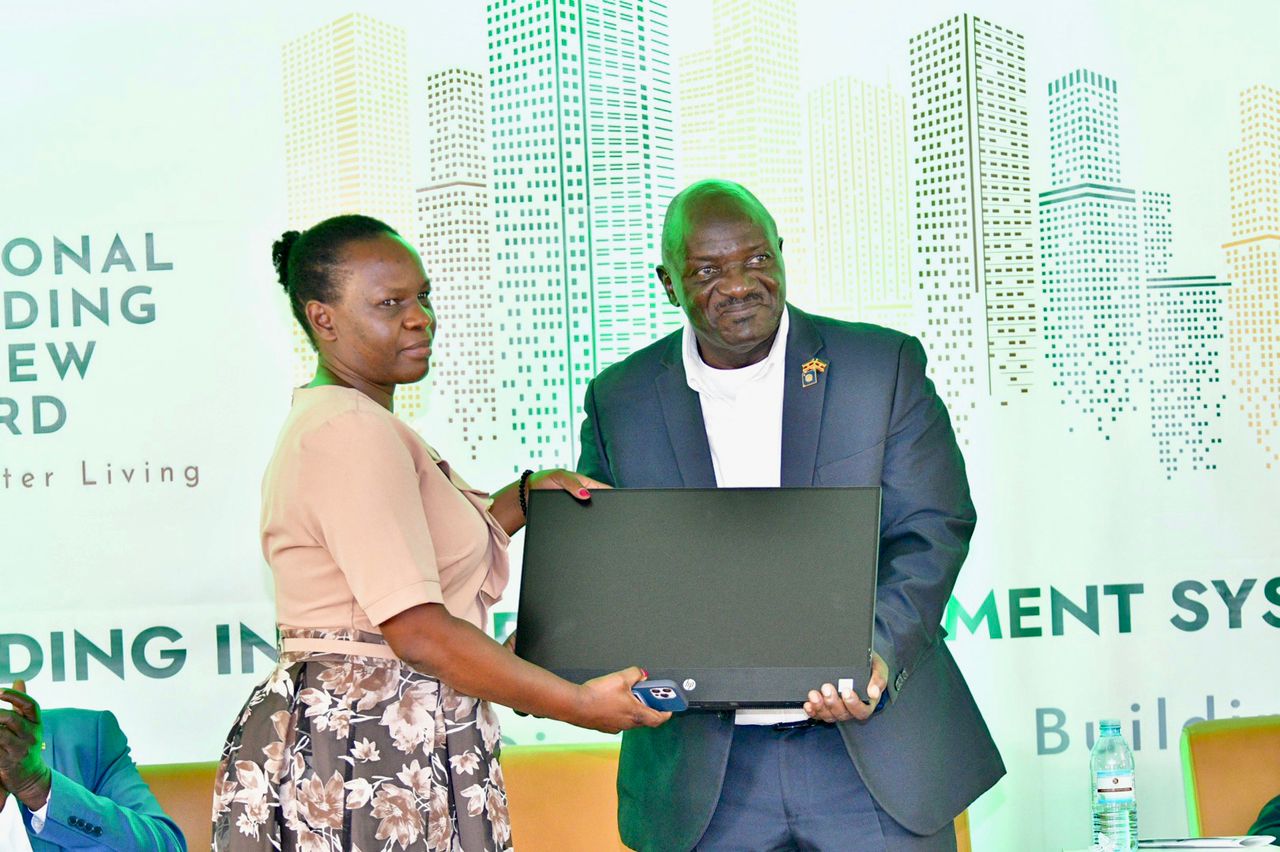 Minister Katumba Wamala launches building Industry management system ...